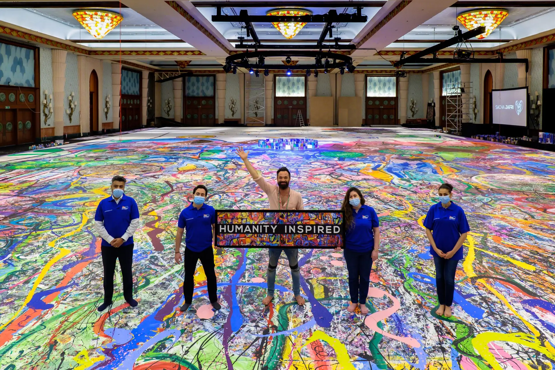 AkzoNobel Supports Artist Sacha Jafri in His Record-Breaking Project ...